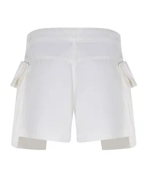 Pinko Charm Detailed Flap-pocket Shorts