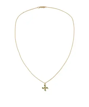 Ileana Makri Stepping Stone 18-karat Gold Emerald Necklace - No