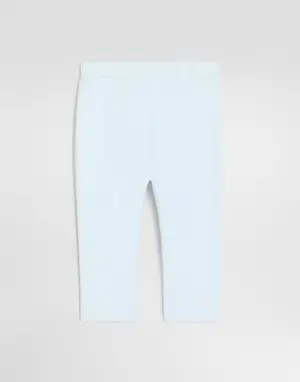 Dolce & Gabbana Interlock Leggings With Logo