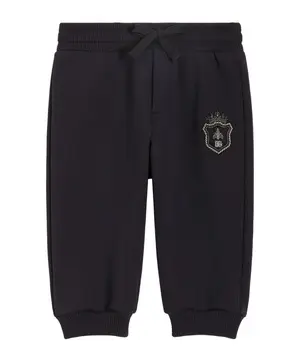 Dolce & Gabbana Patch-detail Trousers - Blue