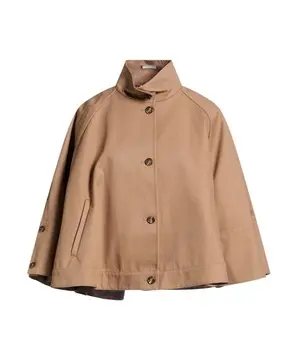 Max Mara Solid-colored Cape - Camel