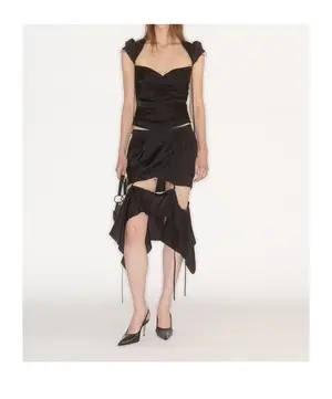 KNWLS Paneled Skirt