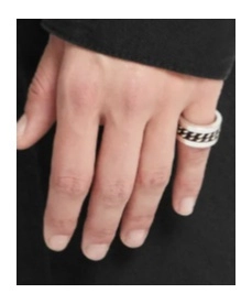 ANN DEMEULEMEESTER Marin Chain Ring