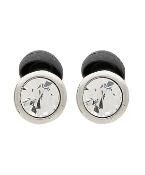 Balenciaga Metal Earrings - Silver