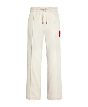 Dolce & Gabbana Elastic-waist Athletic Pants - Ecru