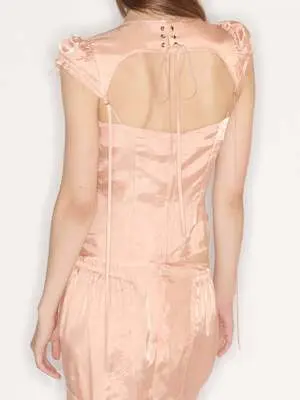 KNWLS Lace-up Top