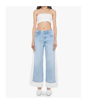 MOTHER The Nachio Double Dip Wide-leg Jeans
