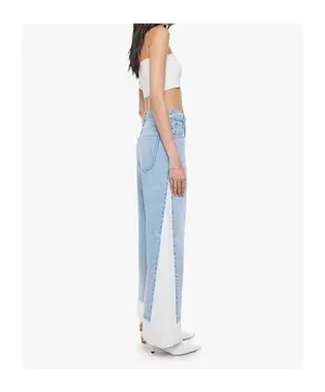 MOTHER The Nachio Double Dip Wide-leg Jeans