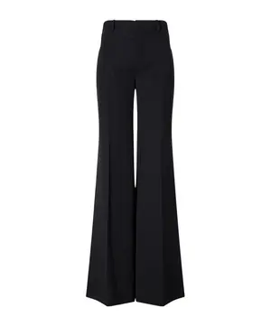 Chloé Belt Loop Casual Pants - Black
