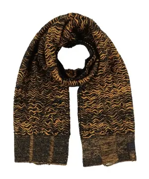MAISON MARGIELA Two-tone Knitted Scarf - No