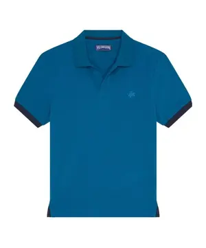 Vilebrequin Contrast-trim Logo Polo Shirt - No