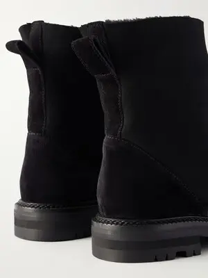 Manolo Blahnik Suede Ankle Boots