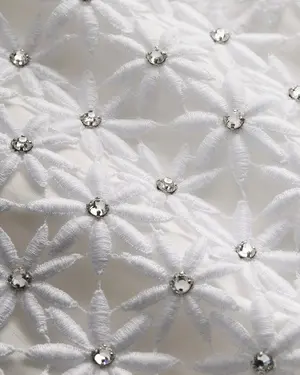 Dior Dioriviera Embroidered Mid-length Dress