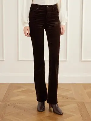 FRAME High-rise Wide-leg Pants