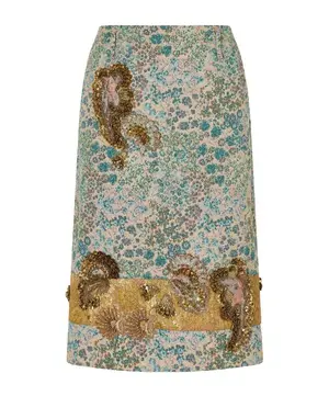 Dries Van Noten Embroidered Bottoms For Women