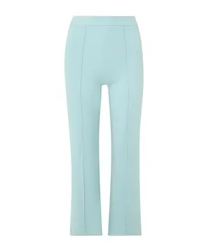 Staud Casual Tailored Trousers - Blue