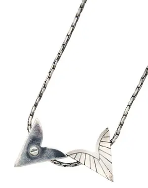 MAISON MARGIELA Metal Pendant Necklace