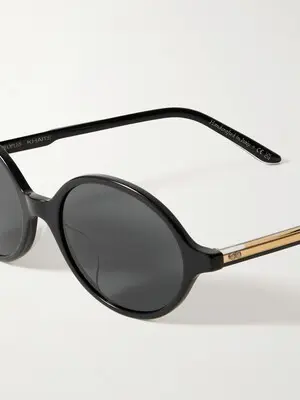 Oliver Spencer X Khaite 2000c Oval-frame Sunglasses