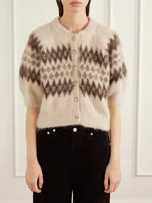 Citizens Of Humanity Brushed Alpaca And Wool-blend Cardigan