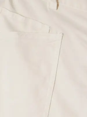 NILI LOTAN Shon Cotton-blend Twill Barrel-leg Pants - No