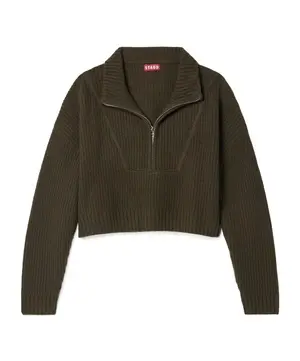 Staud Cashmere Short Sweater