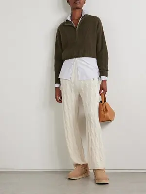 Staud Cashmere Short Sweater