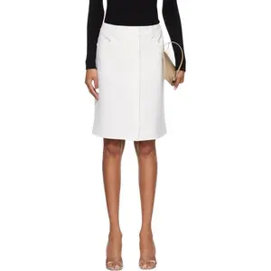 COURREGES Snap-button Skirt - Black