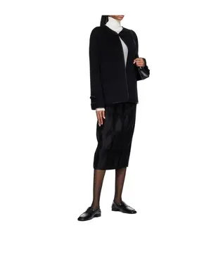 RÓHE Finely Pleated Midi Skirt
