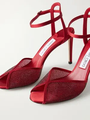 JIMMY CHOO Glossy High-heeled Shoes