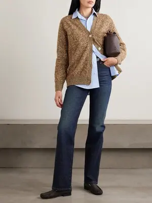 Daughter Casual Wool Cardigan