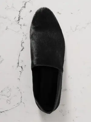 Tove Round Toe Fur Slides