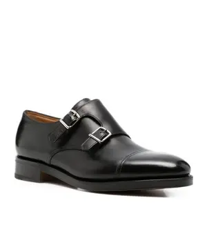 John Lobb Buckle Casual Business Shoes