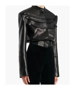 Khaite York Jacket With Cord Embroidery