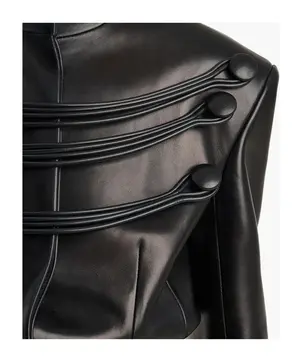 Khaite York Jacket With Cord Embroidery