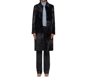 RÓHE Lapel Coat - Black
