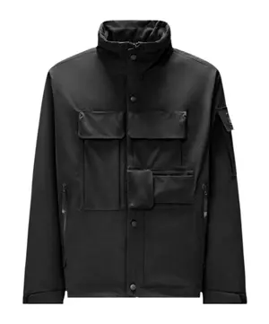C.P. COMPANY Metropolis Series Micro-tek Hooded Jacket - Black