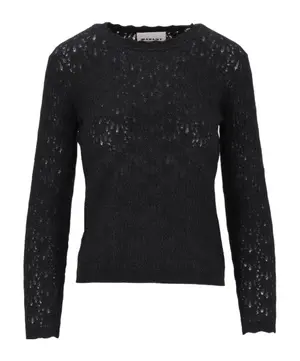 Isabel Marant Étoile Obeline Crewneck Jumper - Black