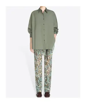 Dries Van Noten Cotton Cocoon Shirt