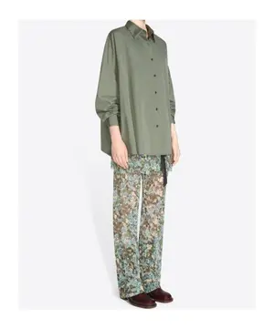 Dries Van Noten Cotton Cocoon Shirt