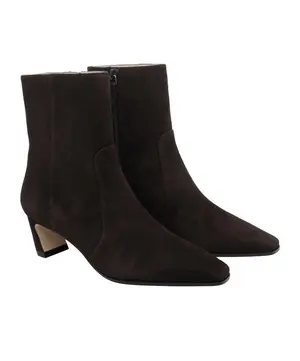 STUART WEITZMAN Pointed-toe High-heeled Ankle Boots - No
