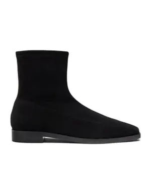 STUART WEITZMAN Staci Stretch Bootie - Black
