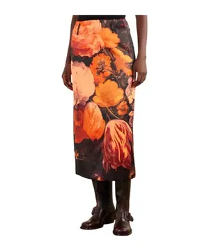 Dries Van Noten Printed Skirt