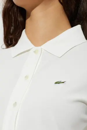 Lacoste Pleated-skirt Polo Mini Dress