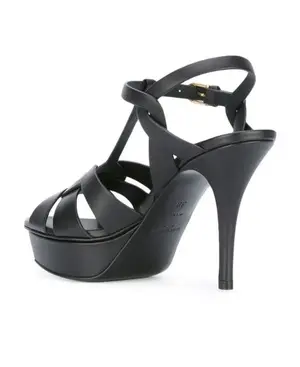 Saint Laurent Logo Sandals