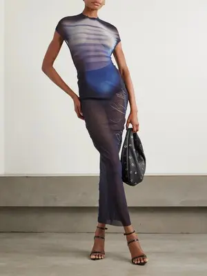 JEAN PAUL GAULTIER Striped Dress