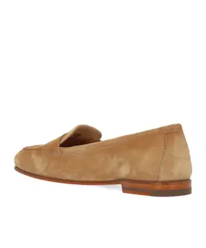 Santoni Penny Loafer Flat Shoes