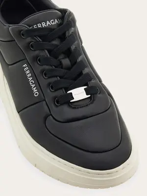 FERRAGAMO Logo Printed Lace-up Sneakers