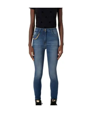 Elisabetta Franchi High-waisted Skinny Jeans