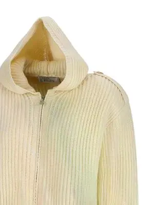Giuseppe Di Morabito Lace-trim Ribbed Hoodie