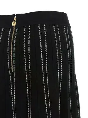 Elisabetta Franchi Origami Knit Skirt